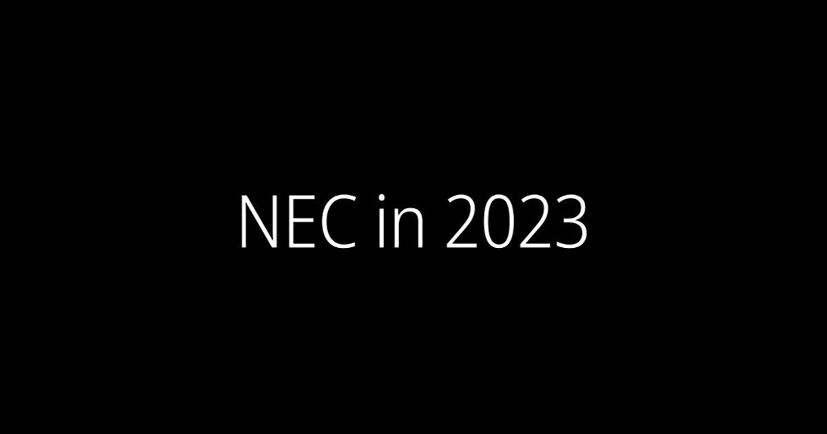 NEC reflects on the initiatives of 2023: Closer to achieving our ...