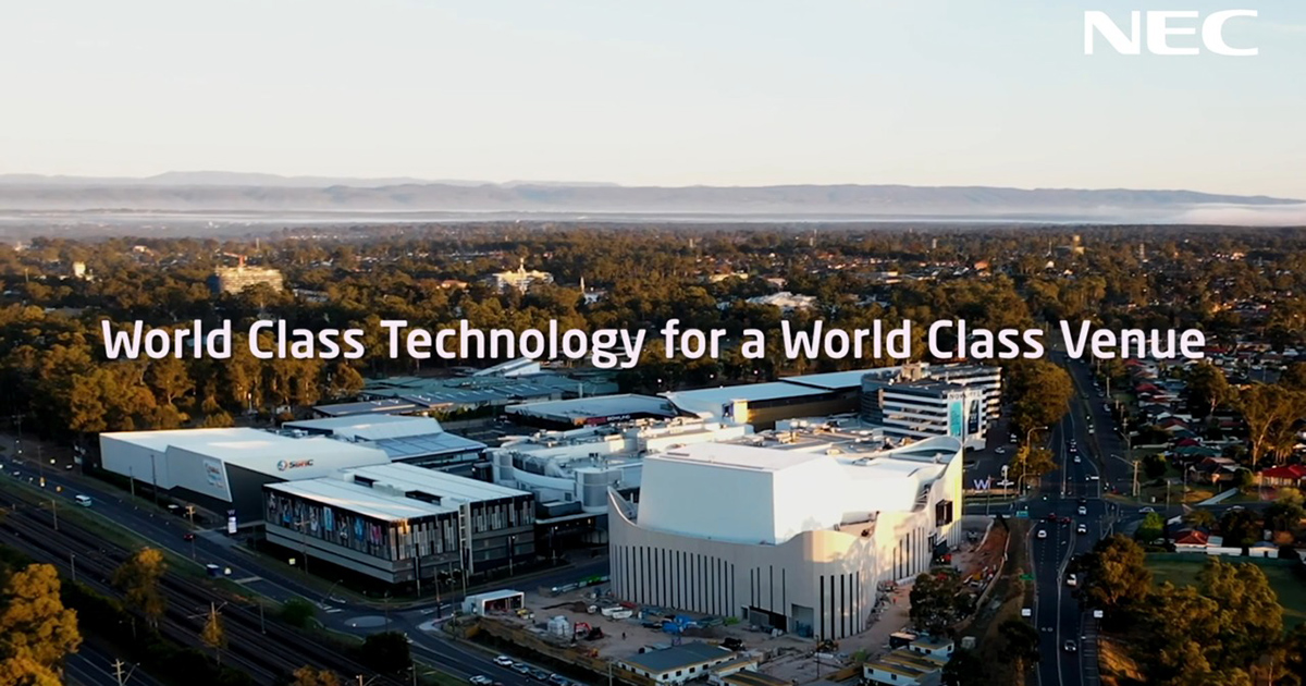 World Class Technology for a World Class Venue: NEC Online TV | NEC