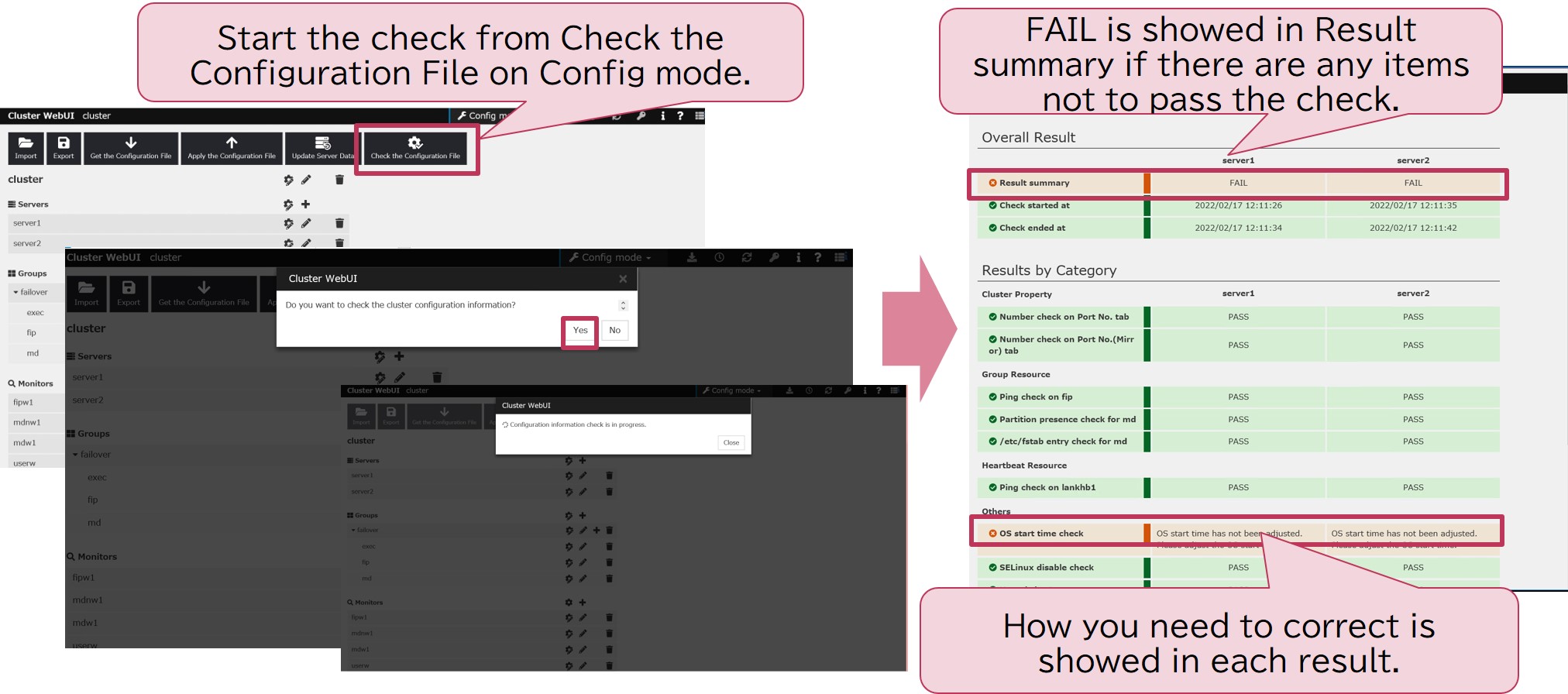 What's Cluster WebUI? EXPRESSCLUSTER's Cluster System Management Tool