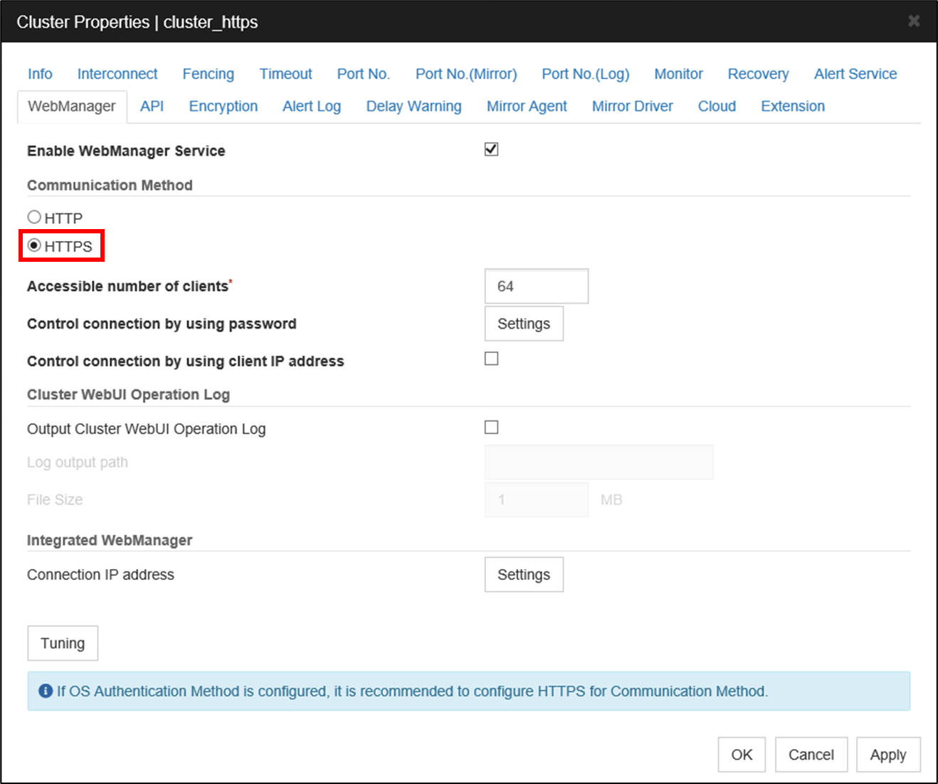 How to Connect to Cluster WebUI with HTTPS Using OpenSSL 1.1.1 (Linux)