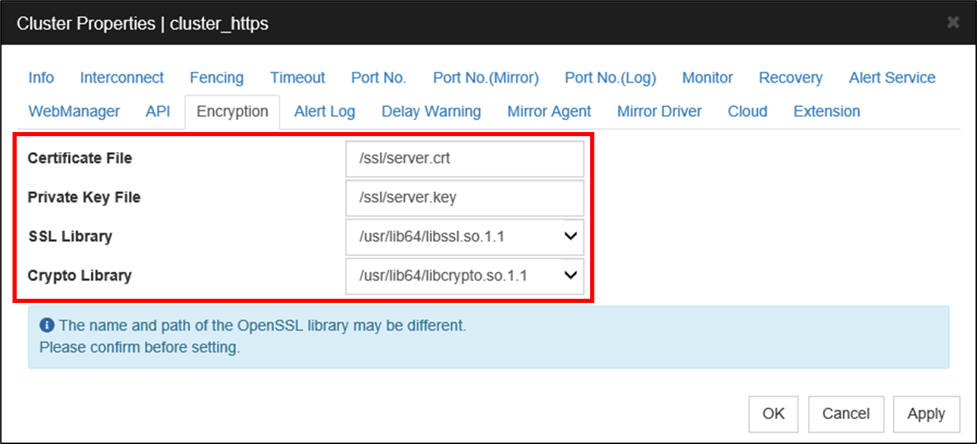 How to Connect to Cluster WebUI with HTTPS Using OpenSSL 1.1.1 (Linux)