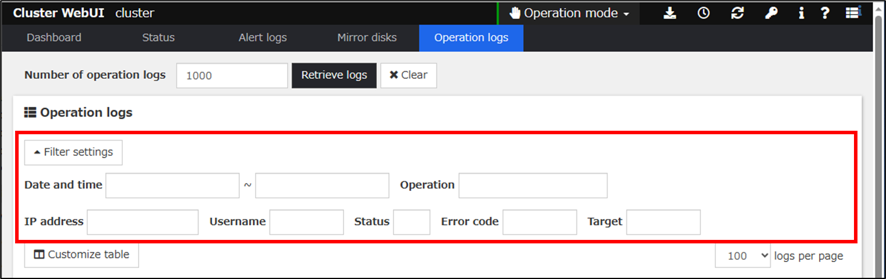 Introducing the Function of EXPRESSCLUSTER: Function to Display ...