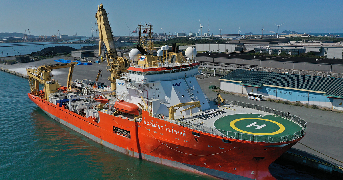 NEC signs long-term charter contract for optical submarine cable-laying ...
